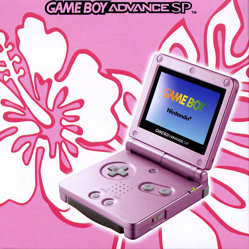 Gameboy Advance SP - Konsole Pink | XJUGGLER Game Boy Advance Shop